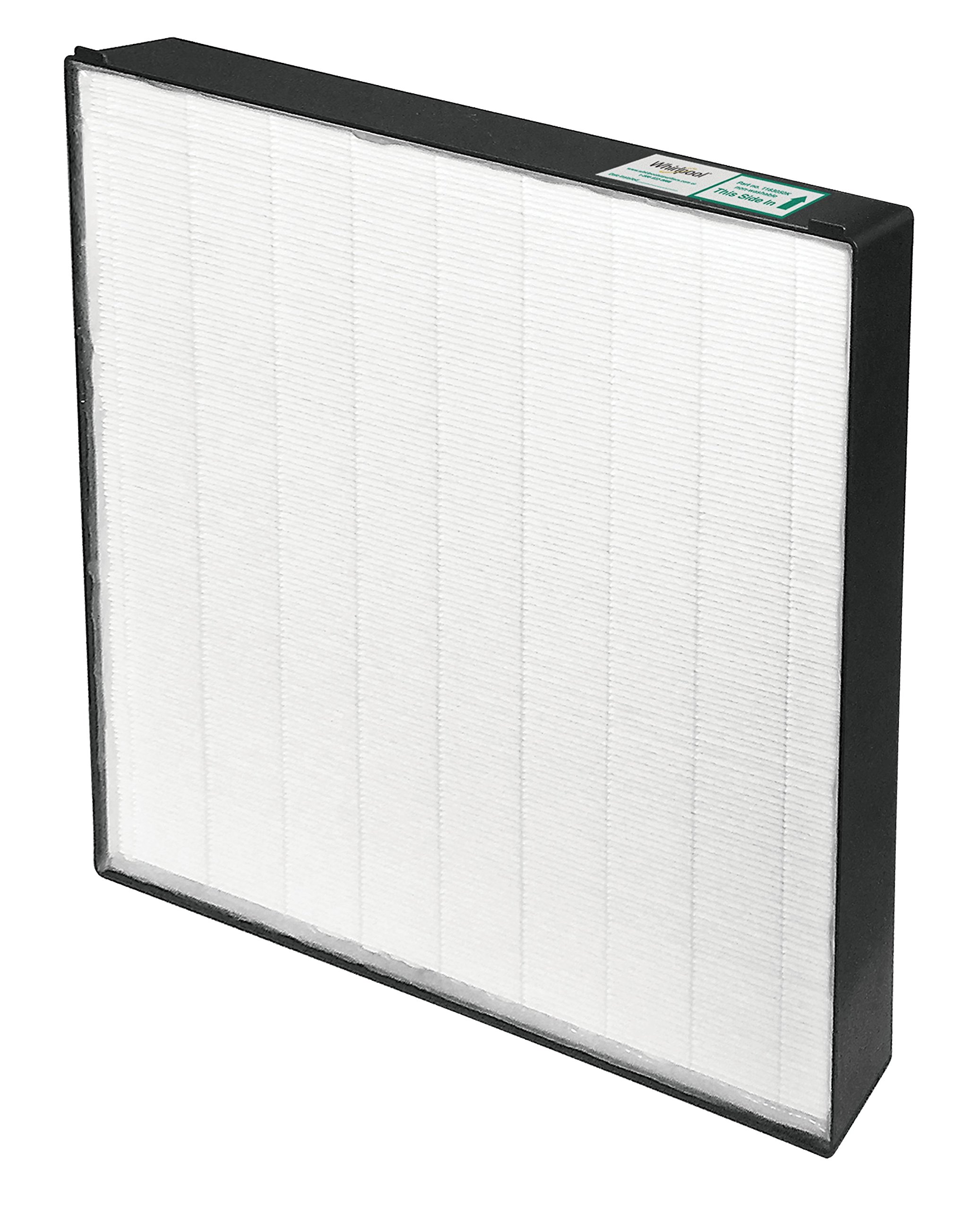 Whirlpool 1183050K True HEPA Filter (Extra Large) - Design to Fit Air Purifier Model WPPRO2000, 18.1x18.1 inch