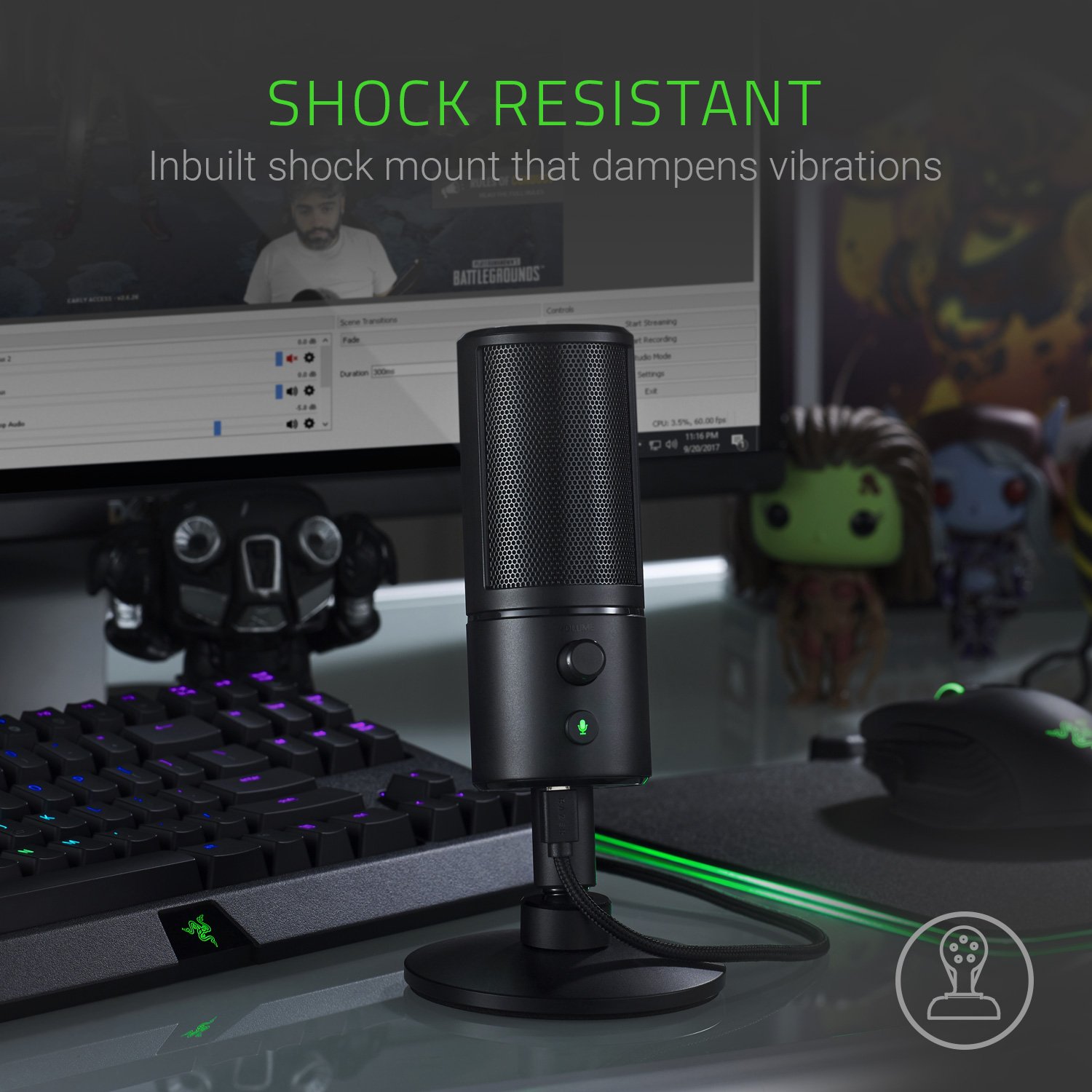 Razer Seiren X USB Digital Microphone and Headphone Amplifier