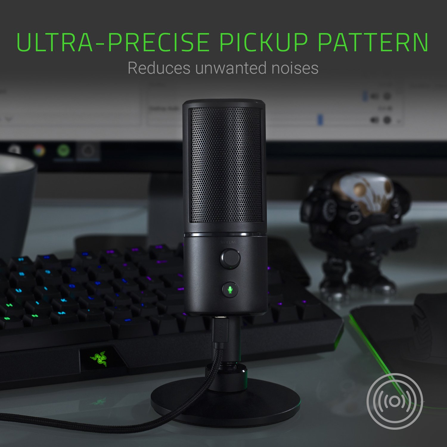 Razer Seiren X USB Digital Microphone and Headphone Amplifier