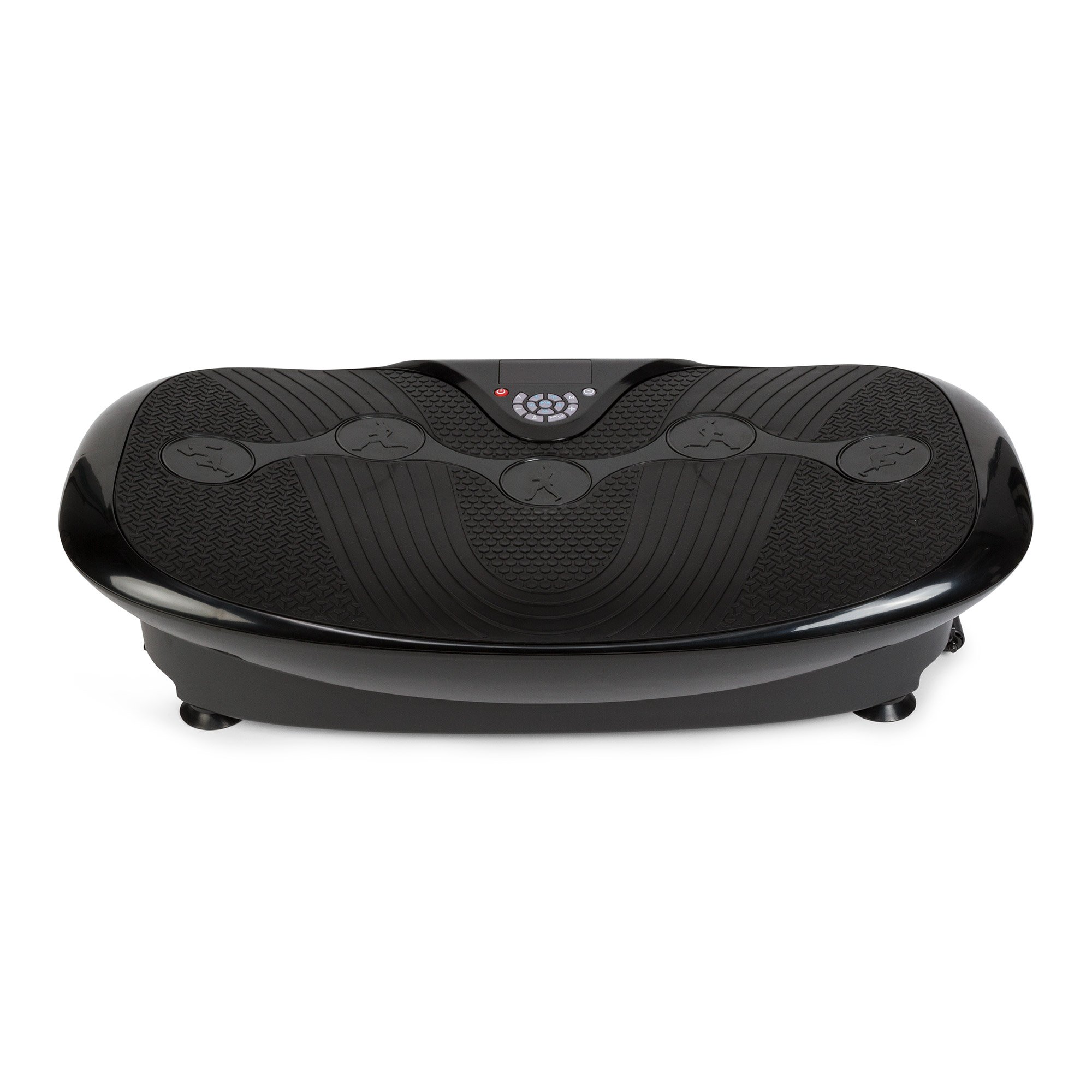 Zen Shaper® Plus Vibration Plate - Black (2023 New Model) - Fitness oscillating Vibration Platform – MP3 Music – 3 Exercise Areas (Walk-Jogging-Running) -2 Years Warranty