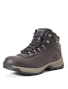 hi-tec women's high rise hiking boots, brown dk chocolate 41, 38