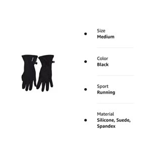 HEAD women’s touchscreen running gloves (Black, Meduim)