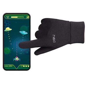 HEAD KID'S TOUCHSCREEN GLOVES & MITTENS (BLACK, SMALL)