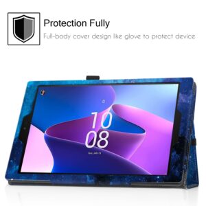 Famavala Folio Case Cover for 10.1" Fire HD 10 Tablet (Previous 9th / 7th / 5th Generation, 2019/2017 /2015 Release) (BlueSky)