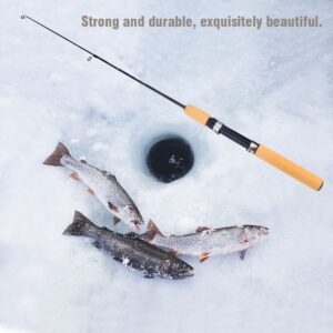 Ice Fishing Telescopic Rod Winter Fishing Rod Mini Portable Fishing Pole Fishing Accessory Ice Fishing Rod Ice Fishing Rod