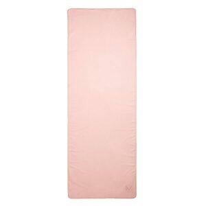 mission vaporactive yoga mat towel, strawberry cream, 24.5" x 69"