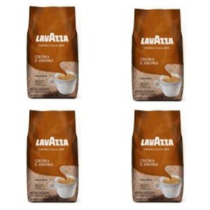 lavazza, crema e aroma whole bean coffee, 2.2 lb - 4 bags