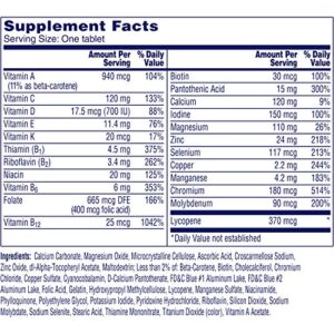 One A Day Menâ€™s 50+ Multivitamins, Supplement with Vitamin A, Vitamin C, Vitamin D, Vitamin E and Zinc for Immune Health Support*, Calcium & more, 175 count