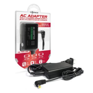 tomee ac adapter for psp (3000, 2000, and 1000 models)