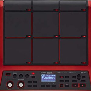 Roland SPD-SX Special Edition Percussion Sampling Pad with 16GB Internal Memory, Red