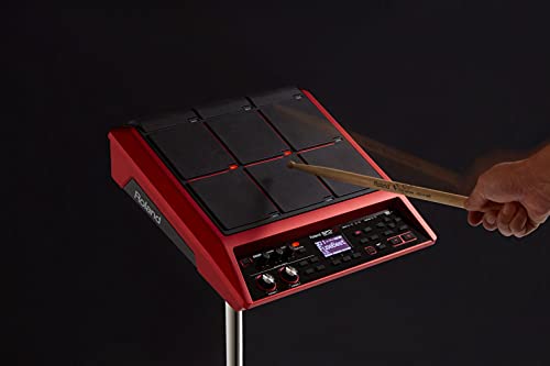 Roland SPD-SX Special Edition Percussion Sampling Pad with 16GB Internal Memory, Red