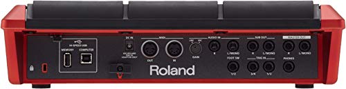 Roland SPD-SX Special Edition Percussion Sampling Pad with 16GB Internal Memory, Red