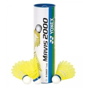 yonex mavis 2000 nylon tournament shuttle m-2000c 1/2 doz.