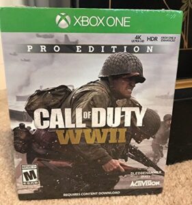 call of duty wwii (ww2) pro edition for microsoft xbox one