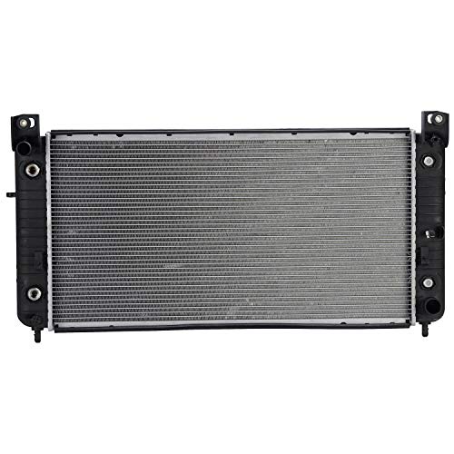 Klimoto Radiator 34" Wide | Compatible with Chevrolet Silverado Suburban Tahoe Cadillac Escalade 4.8L 5.3L 6.0L 6.2L V8 | KLI2370 Compatible with GM3010274 15841573 25811504 52486596 52487603 2370