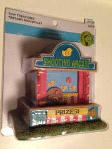 celebrate it lighted resin shooting gallery building 5 in x 4 in. x 2 in.