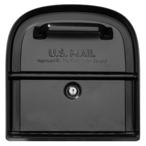 Architectural Mailboxes 6300B-10 Oasis 360 Locking Parcel Mailbox, Extra Large, Black, 6300B-10