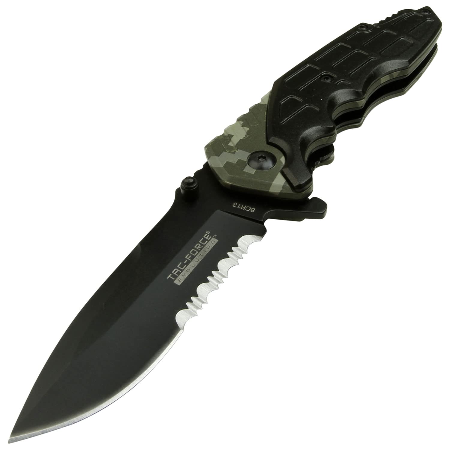 Tac Force Evolution Spring Assisted Knife - TFE-A030-BCA