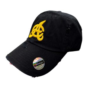 aguilas cibaeñas vintage hats (black/yellow logo)