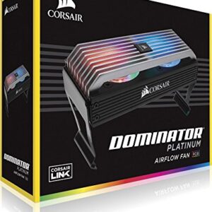 Corsair Dominator Platinum Airflow RGB LED memory Fan Cooling CMDAF2