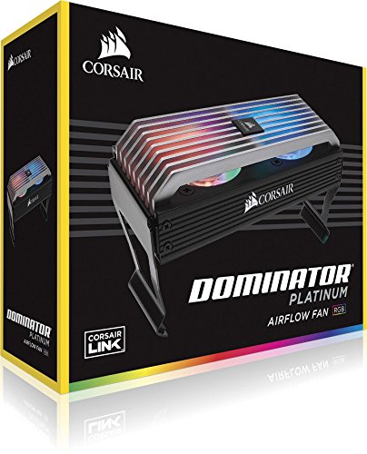 Corsair Dominator Platinum Airflow RGB LED memory Fan Cooling CMDAF2