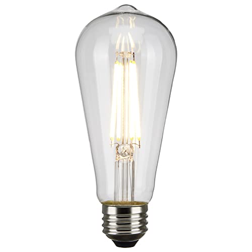 Satco S9895 Medium Bulb in Light Finish, 5.50 inches, 1 Count (Pack of 1), Clear