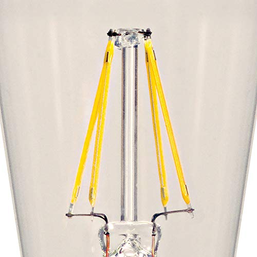 Satco S9895 Medium Bulb in Light Finish, 5.50 inches, 1 Count (Pack of 1), Clear