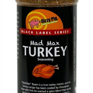 Dizzy Pig Mad Max Turkey Seasoning Rub (8oz Shaker)