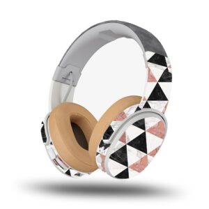 mightyskins skin compatible with skullcandy crusher wireless - marble pyramids | protective, durable, and unique vinyl decal wrap cover | easy to apply, remove, and change styles | made in the usa