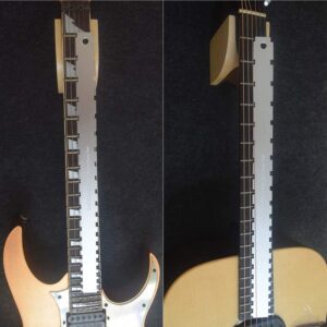 iLuiz Guitar Neck Notched Straight Edge Luthiers Tool for Gibson Fender and Most of Guitar Fretboard and Frets