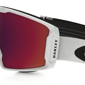 Oakley Line Miner Prizm Snow Goggles Matte White with Prizm Torch Lens