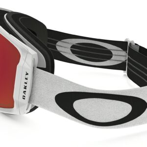 Oakley Line Miner Prizm Snow Goggles Matte White with Prizm Torch Lens