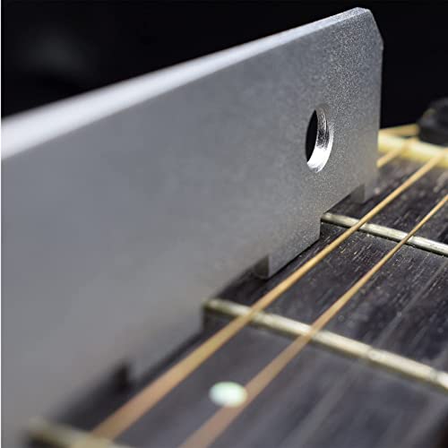 iLuiz Guitar Neck Notched Straight Edge Luthiers Tool for Gibson Fender and Most of Guitar Fretboard and Frets