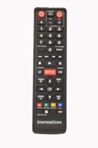 new smartway2save ak59-00145a replacement remote control for samsung blu-ray disc player