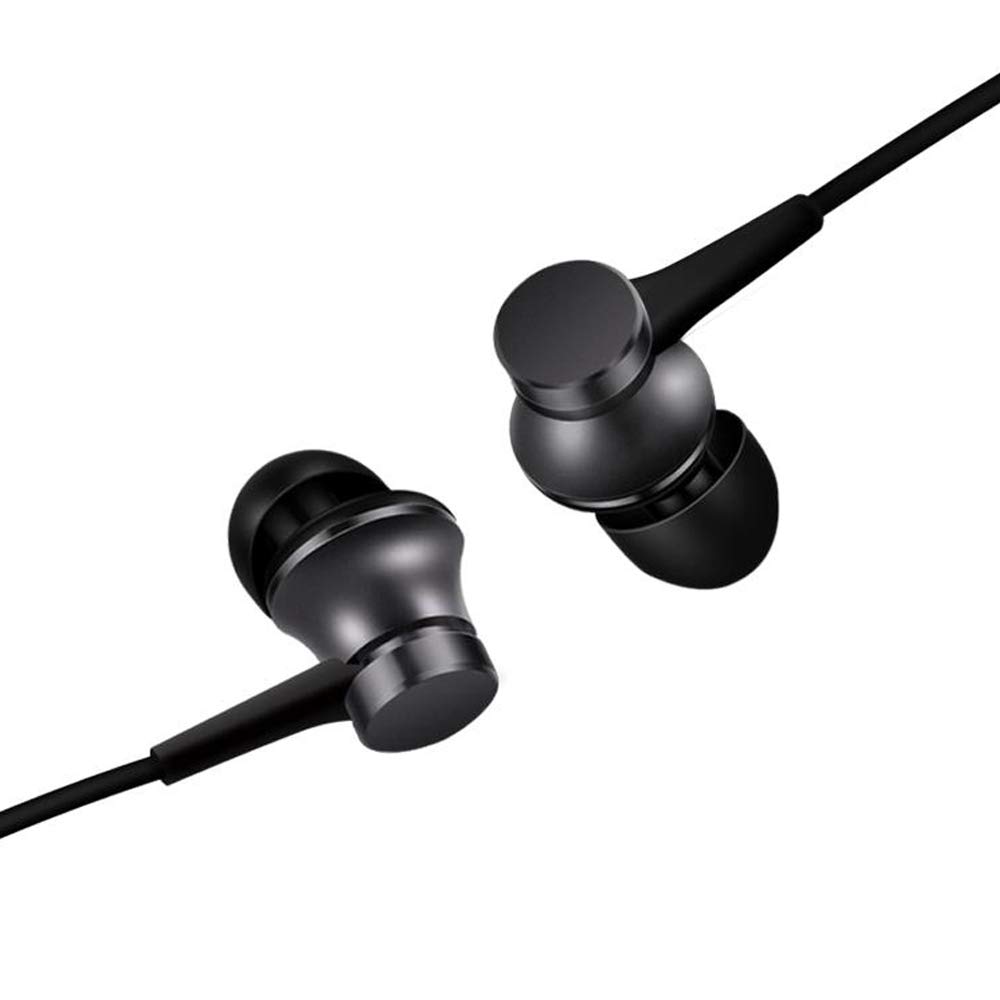 Xiaomi Mi in-Ear Headphones Basic, Piston in-Ear Headphones Earphones Earbuds Headset with Remote & Mic, Black