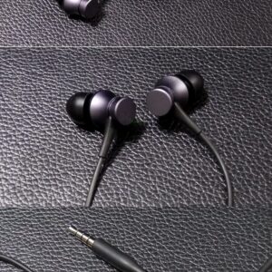 Xiaomi Mi in-Ear Headphones Basic, Piston in-Ear Headphones Earphones Earbuds Headset with Remote & Mic, Black