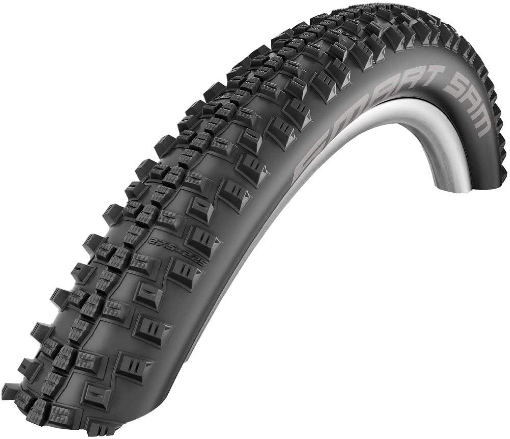 Schwalbe Smart Sam Addix Performance Line, Rigid Unisex Bicycle Tyre, Unisex_Adult, SB11101337, Black, 24x2.35/60-507