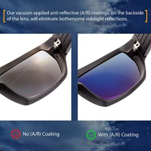 IKON LENSES Replacement Lenses for RB4165 Ray Ban (Polarized) - Fits RayBan RB 4165 Justin Sunglasses - Black (54MM)