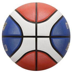 Molten BGMX7-C Bgmx-C Basketball, Red/White/Blue, Official Size 7