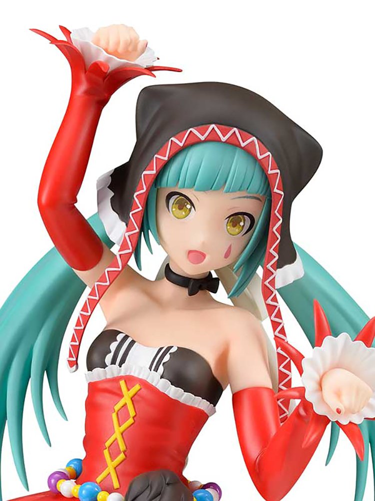 Sega Project Diva Arcade Future Tone Hatsune Miku Super Premium Action Figure Pierretta, 9"