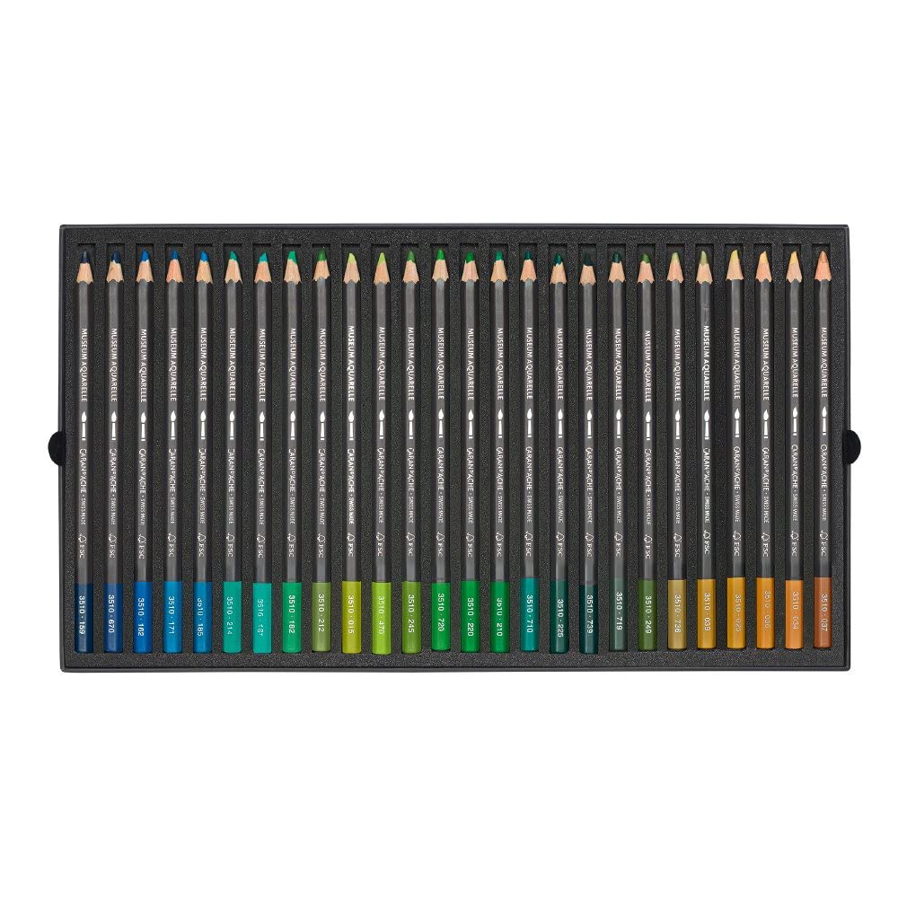 Caran dAche Museum Watercolour Pencils (Pack of 76)