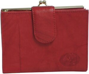 buxton rfid double cardex wallet one size red