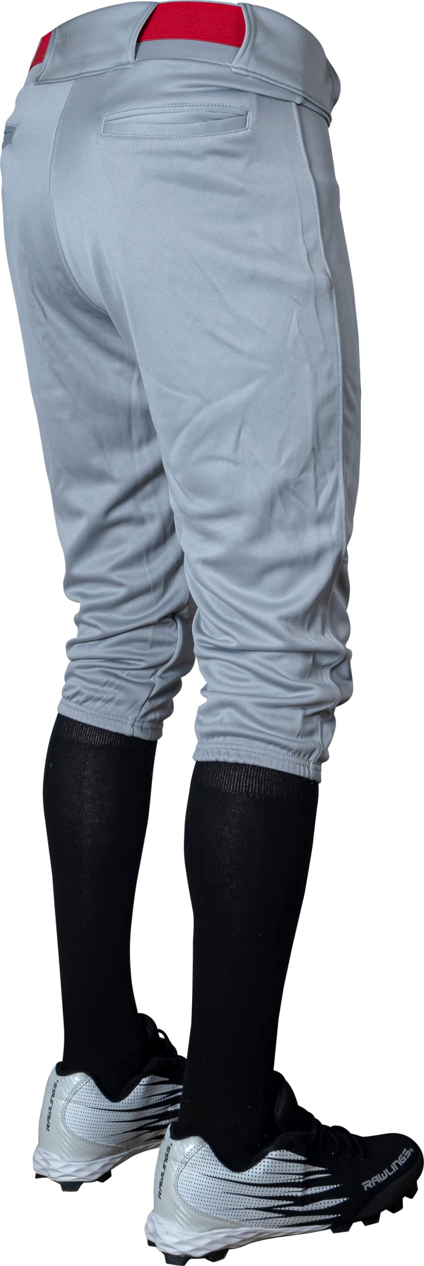 Rawlings | LAUNCH SERIES Knicker Baseball Pants | Adult Small | Grey