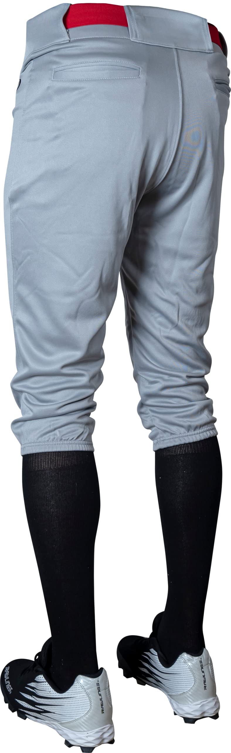 Rawlings | LAUNCH SERIES Knicker Baseball Pants | Adult Small | Grey