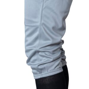 Rawlings | LAUNCH SERIES Knicker Baseball Pants | Adult Small | Grey