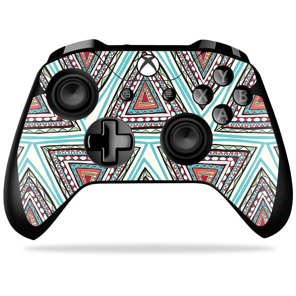 MightySkins Skin Compatible with Microsoft Xbox One X Controller - Aztec Pyramids | Protective, Durable, and Unique Vinyl Decal wrap Cover | Easy to Apply, Remove, and Change Styles | Made in The USA