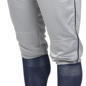 Rawlings | LAUNCH SERIES Knicker Baseball Pants | Youth Medium | Grey/Navy