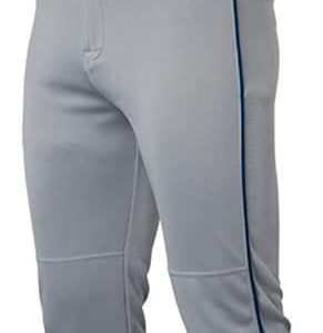 Rawlings | LAUNCH SERIES Knicker Baseball Pants | Youth Medium | Grey/Navy