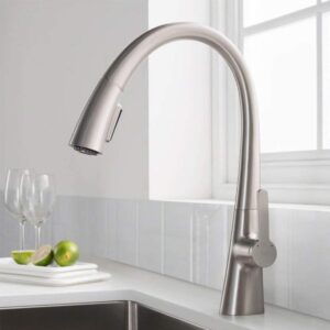 Kraus KPF-1673SFS Nolen Kitchen Faucet, Spot Free Stainless Steel