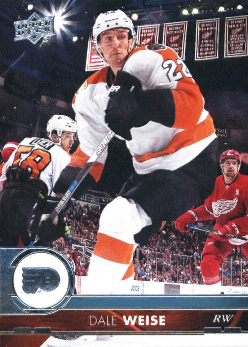 2017-18 Upper Deck #140 Dale Weise Flyers